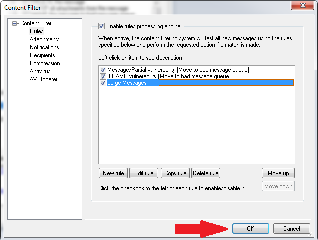 How to set up a custom queue and schedule in MDaemon