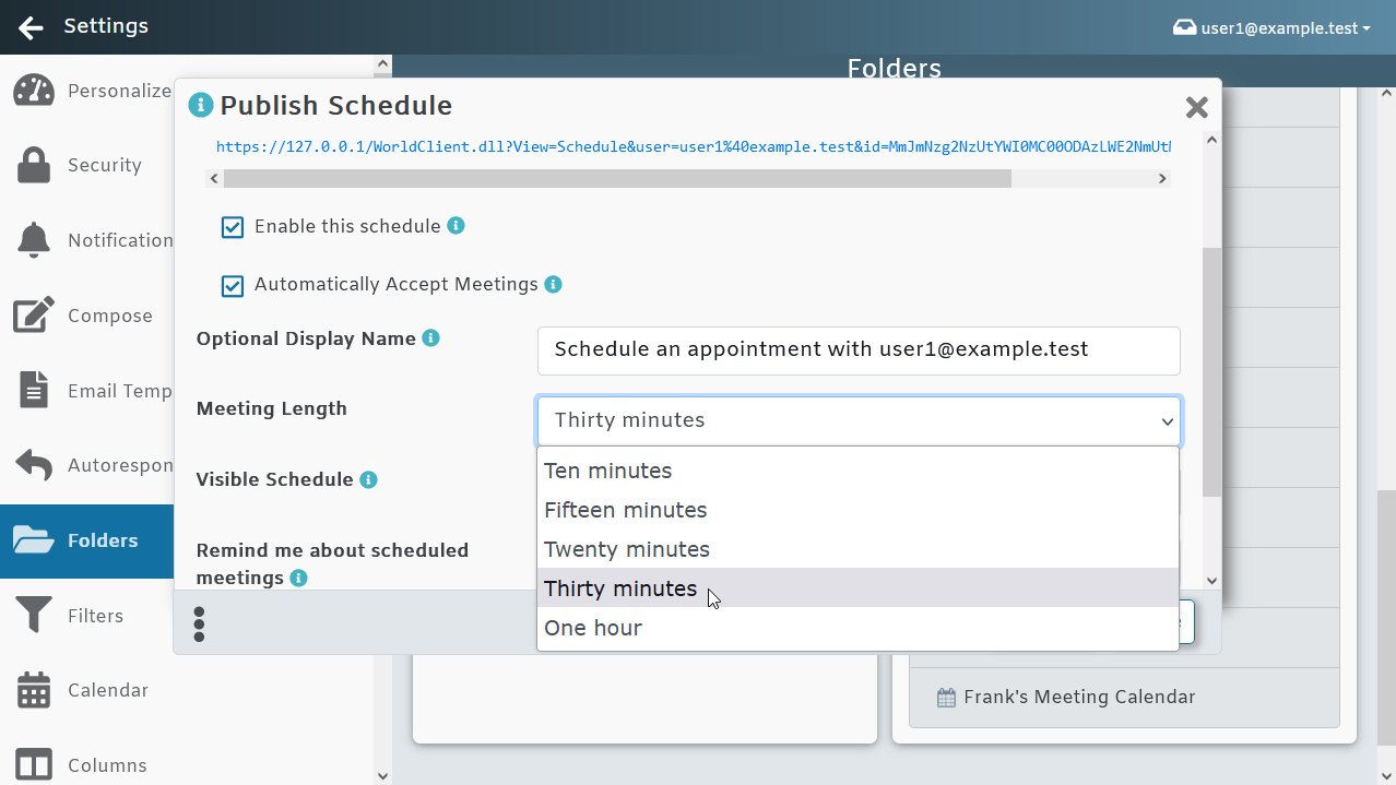 Introducing Calendar Appointment Booking for MDaemon Webmail Users